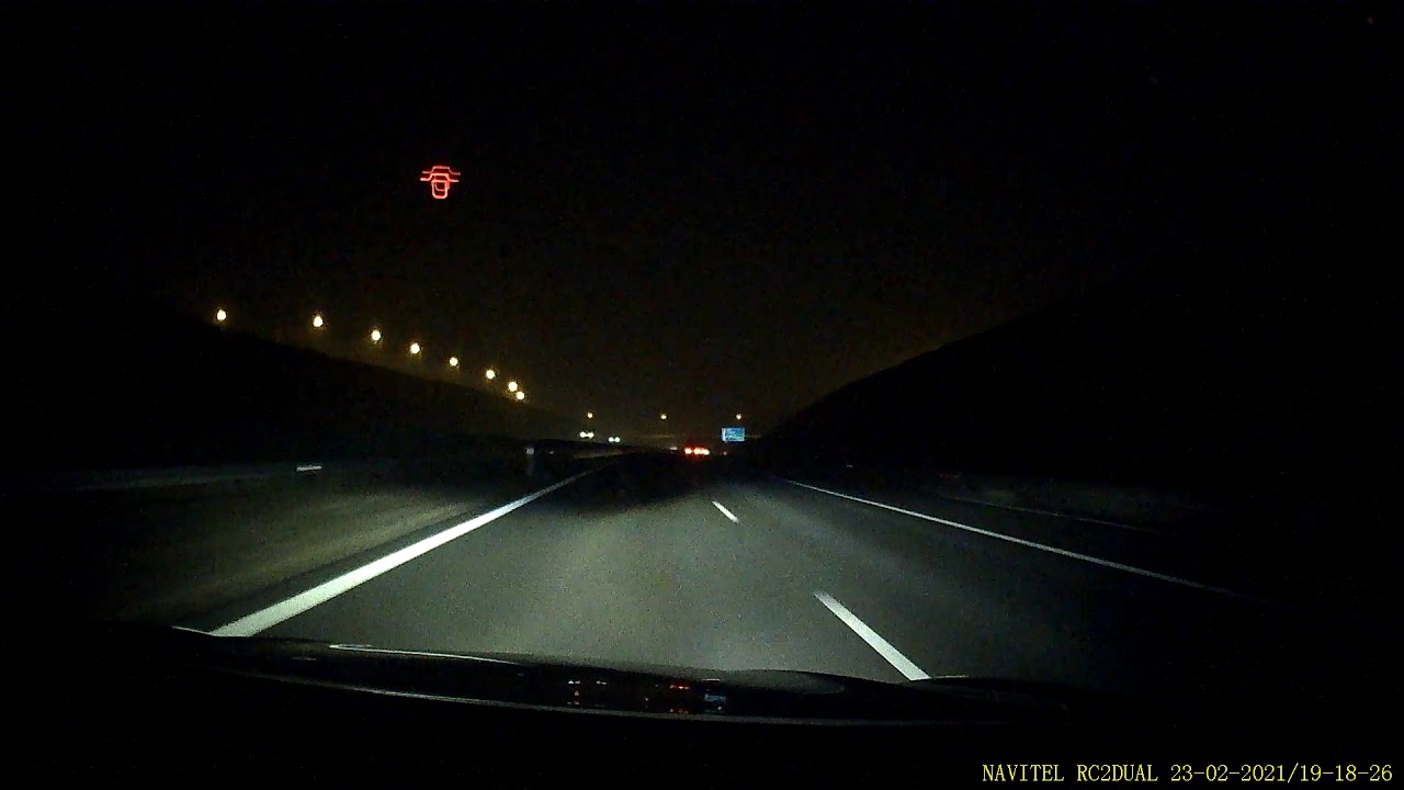 Test Navitel RC2 DUAL - przód / noc - YouTube