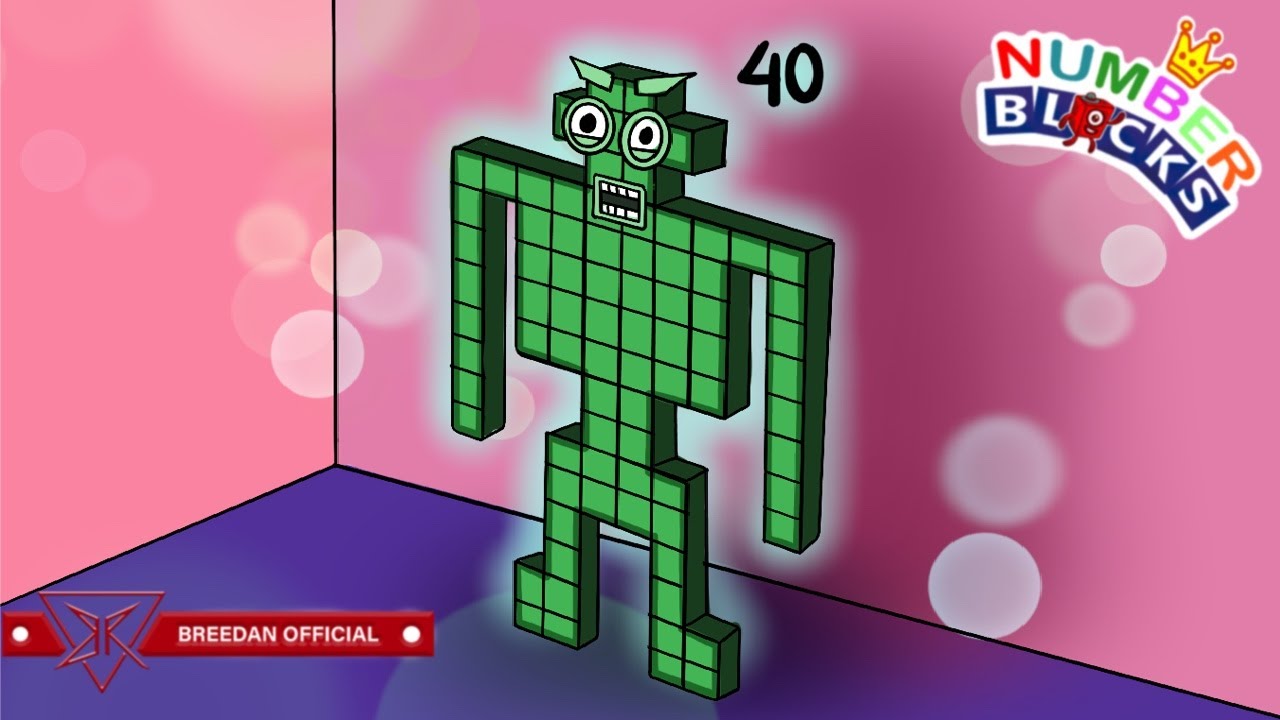 Numberblocks How To Draw Numbers 40 Evolution Robot Coloring Fanmade ...