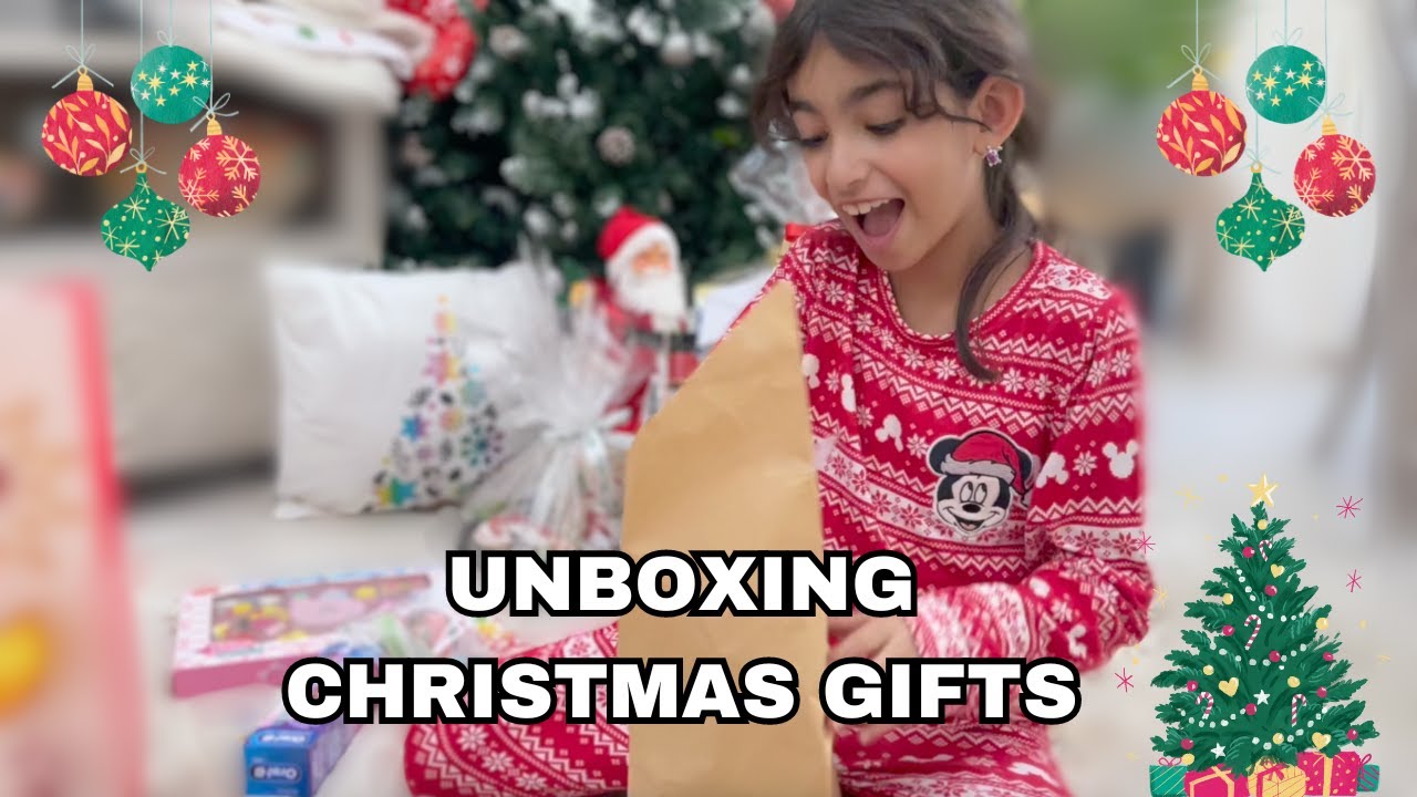 UNBOXING MY CHRISTMAS GIFTS!!! - YouTube