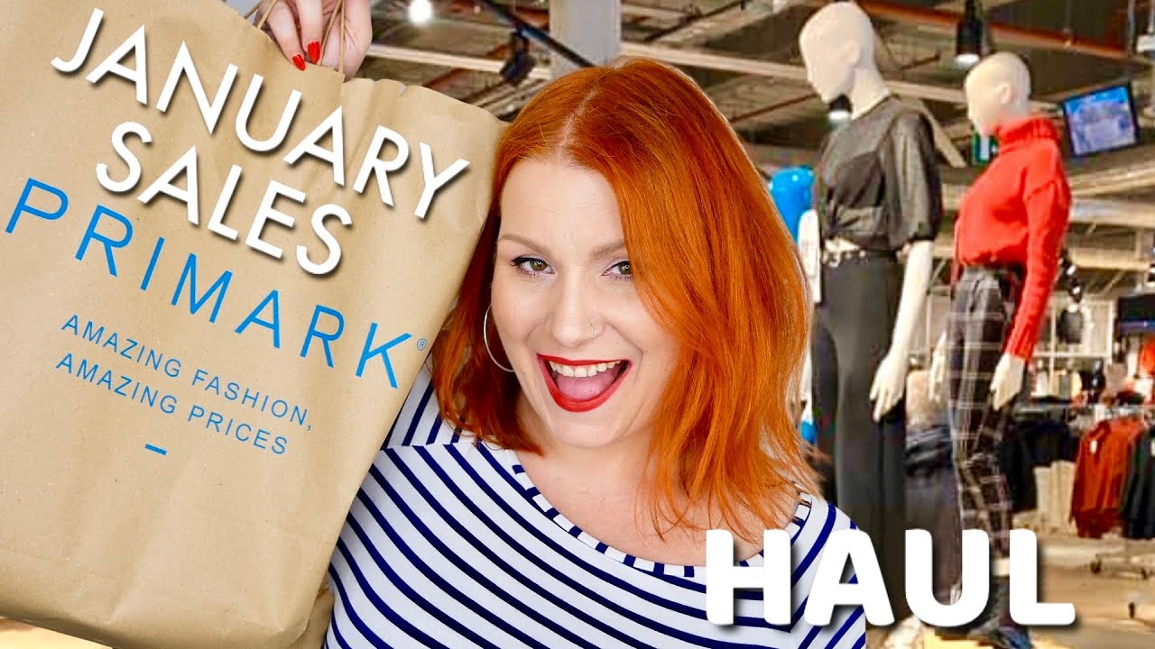 I'VE BEEN SHOPPING AT PRIMARK ! - RANDOM JANUARY SALE HAUL - YouTube