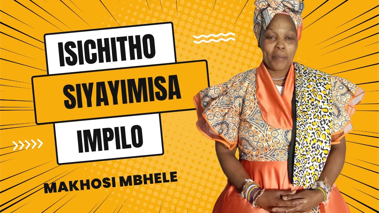 Lapha Isichitho Esikwakhela Isidina - YouTube