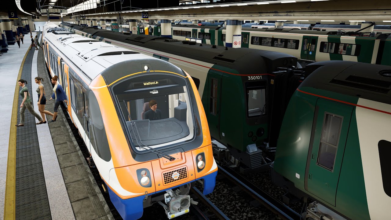 Train Sim World 5 - London Over and Overground - Class 710! - YouTube
