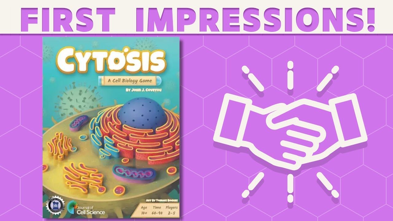 Cytosis: A Cell Biology Board Game - First Impressions! - YouTube