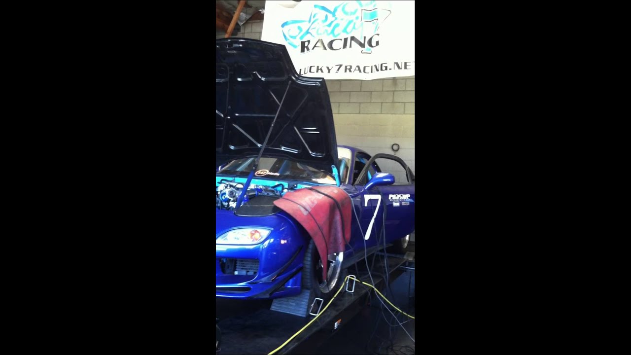 Rx7 on Haltech PS1000 getting tuned on the dyno by Nelson S. - YouTube