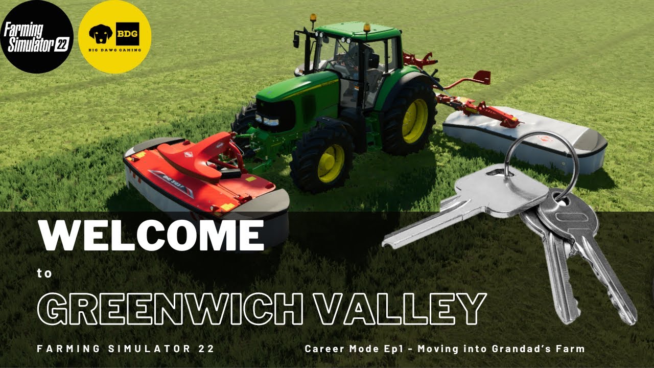 FARMING SIMULATOR 22 | Greenwich Valley Career Mode ep.1 | We move into ...