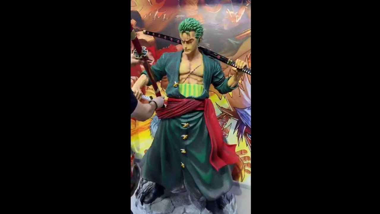 One Piece: Roronoa Zoro Life Size Figure In Kuwaitون بيس: مجسم زورو ضخم ...