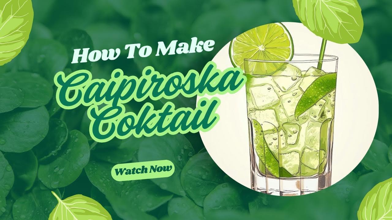 Procedure Text || How To Make Caipiroska Coktail - YouTube