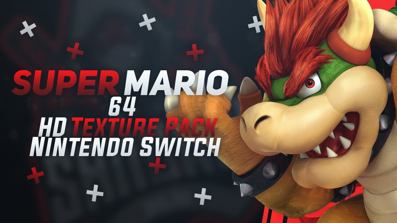Super Mario 64 - HD Texture Pack For RetroArch [Nintendo Switch] - YouTube