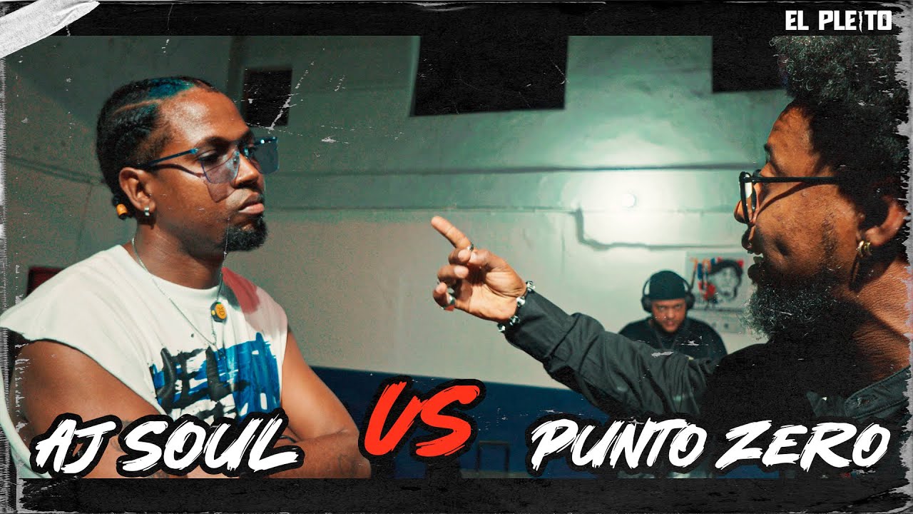 PUNTO ZERO VS AJ SOUL #ELPLEITO 🎄🔥 - YouTube