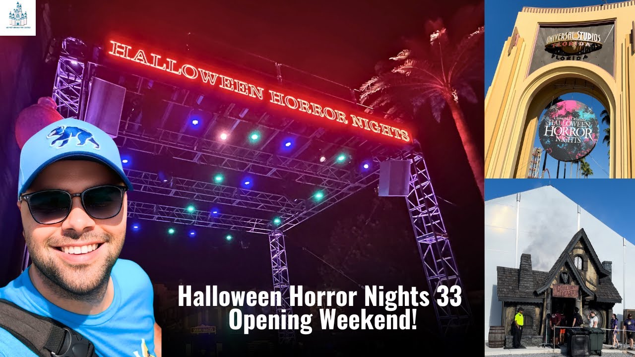 Opening Weekend of Halloween Horror Nights 33 - YouTube