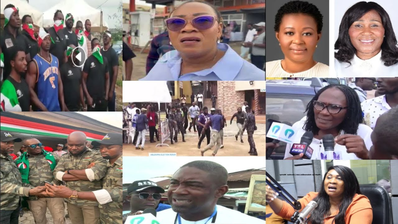 Hawa Koomson Injurëd As NDC Machomen In Millitary Uniform Beαts Her ...