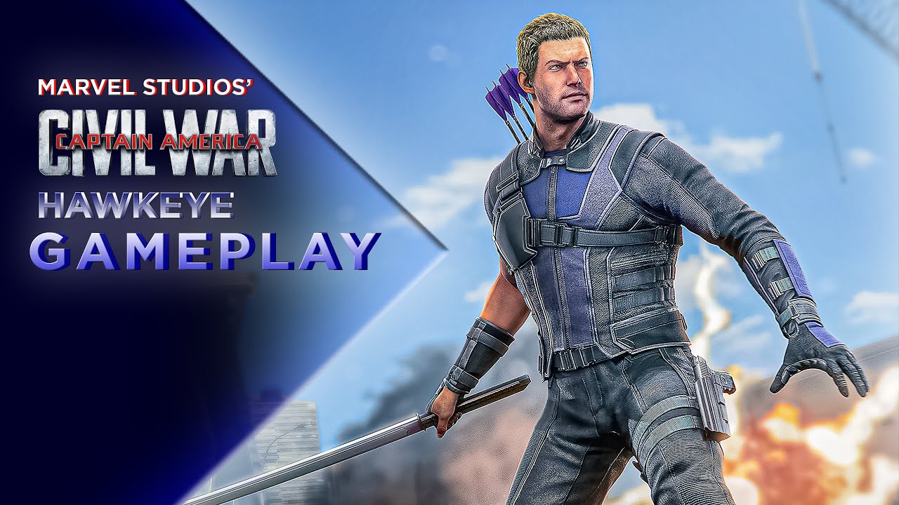 Marvel's Avengers - Gameplay Hawkeye Marvel Studios’ CA:CIVIL WAR Movie ...