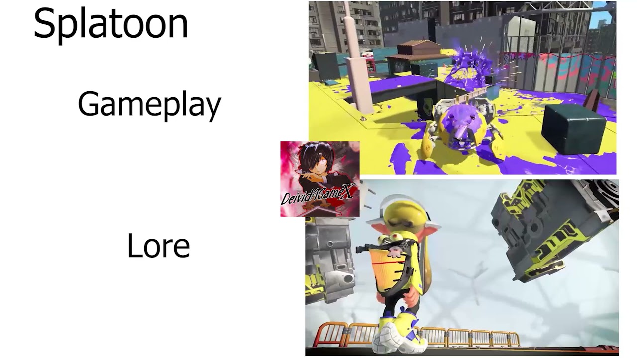 Splatoon Gameplay vs Lore - YouTube