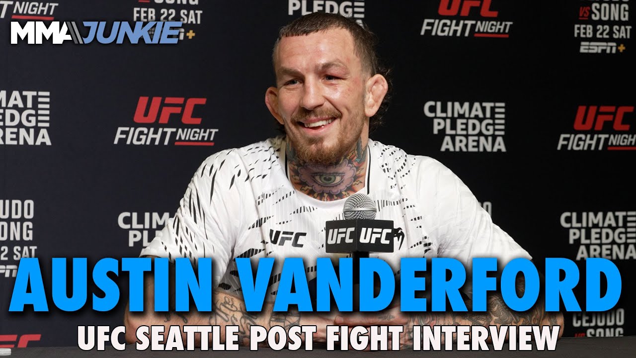 Austin Vanderford Credits Paige VanZant After Debut Win, Plans 'A Run ...