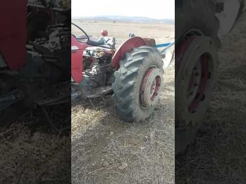 Massey. 165 tarla sürümü corum