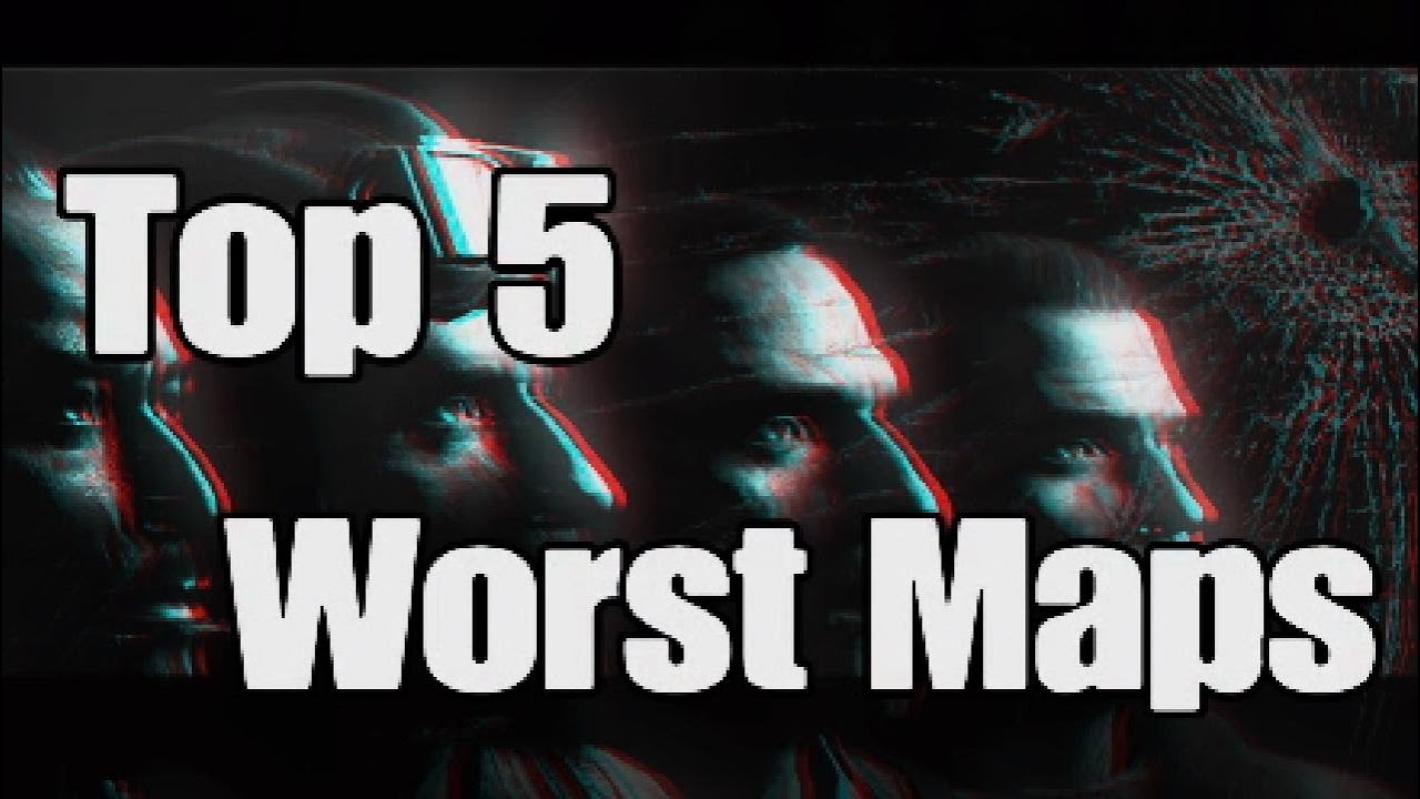 'TOP 5' WORST Maps in BO3 Zombies - YouTube
