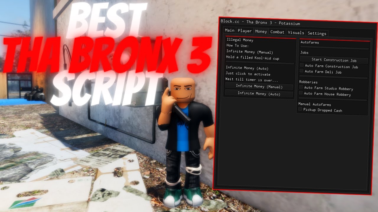 🔥 The BEST Tha Bronx 3 Script (Unlimited Money / Dupe / Aimbot & MORE ...