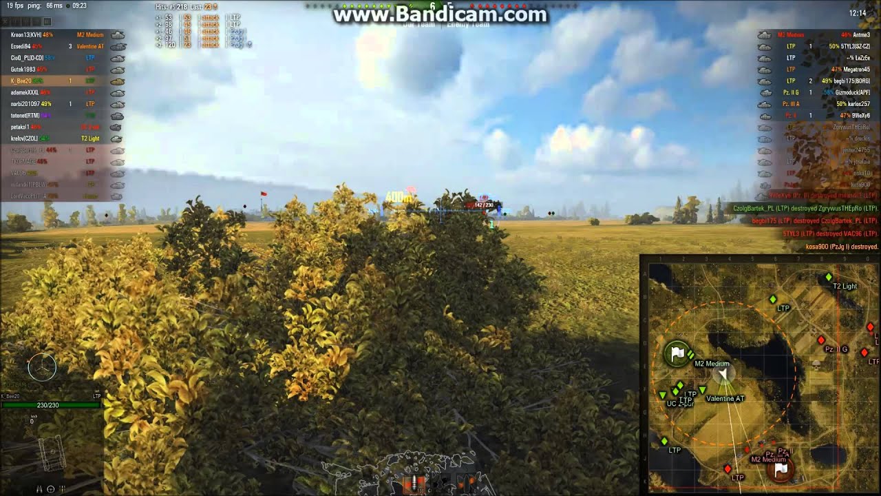 World of Tanks | HD | Malinovka | LTP | Very first game of the Day and ...