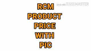RCM Products Price List PDF 2023 Download, 46% OFF