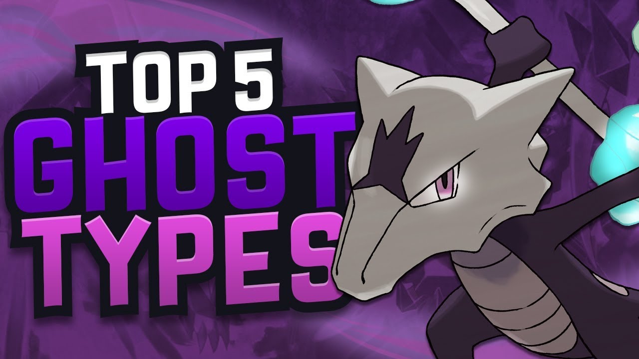 Top 5 Ghost Type Pokémon - YouTube