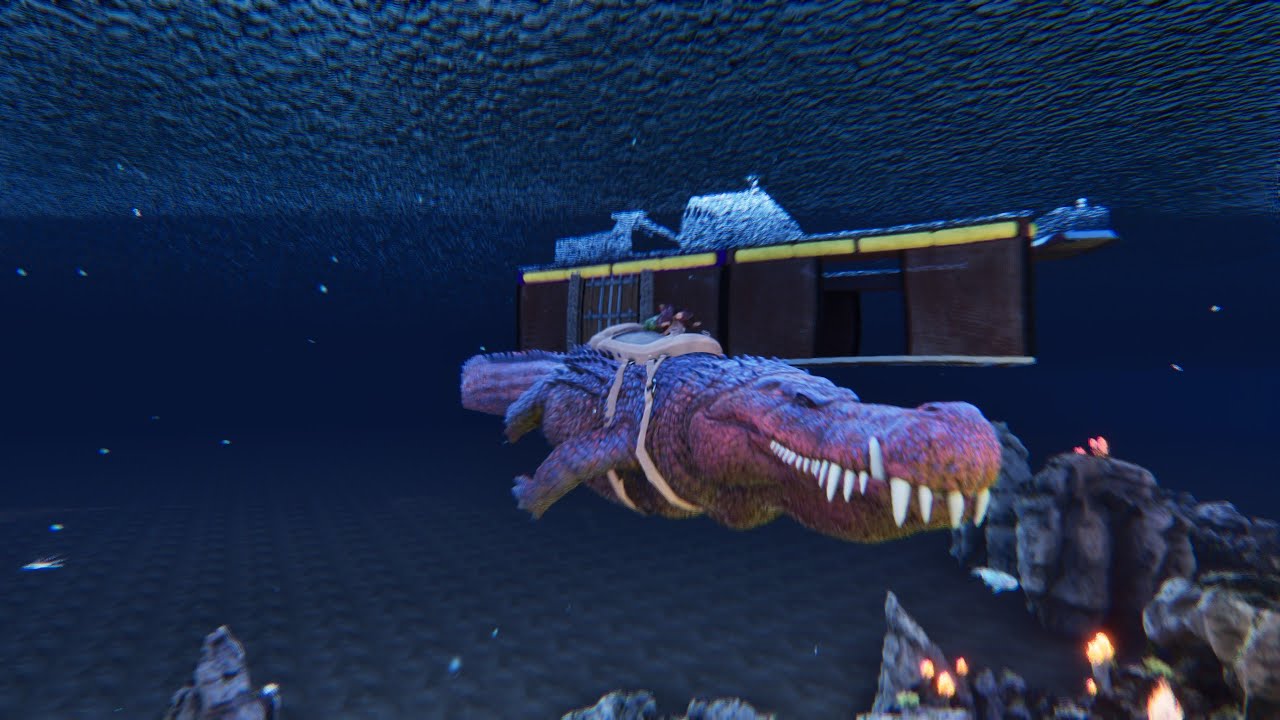 yeti cave with the homies! |ark ascended - YouTube