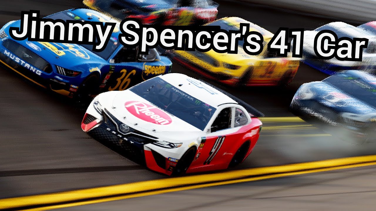 Jimmy Spencer's 41 Target Livery | NASCAR Heat 4 - YouTube