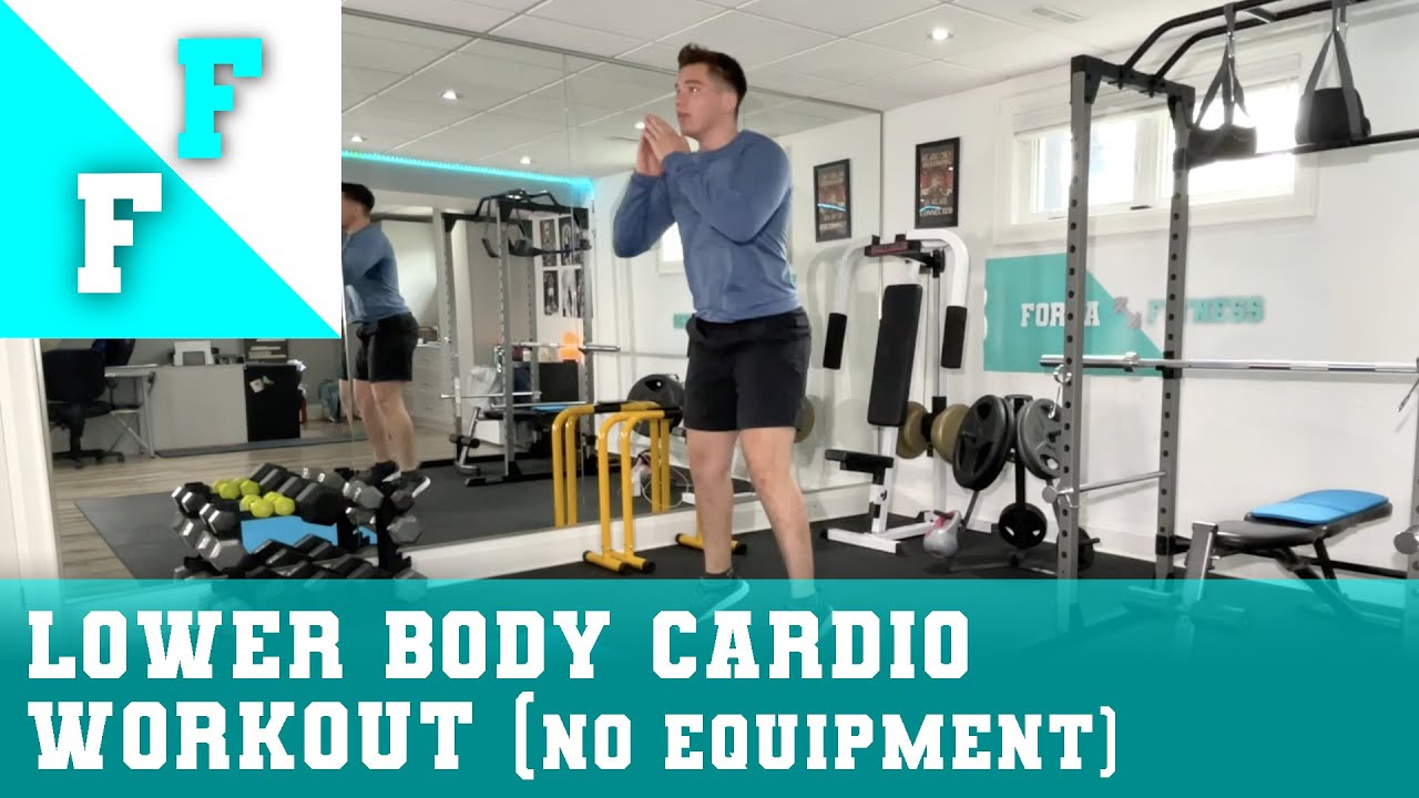 6 MIN LOWER BODY CARDIO WORKOUT (No Equipment) - YouTube