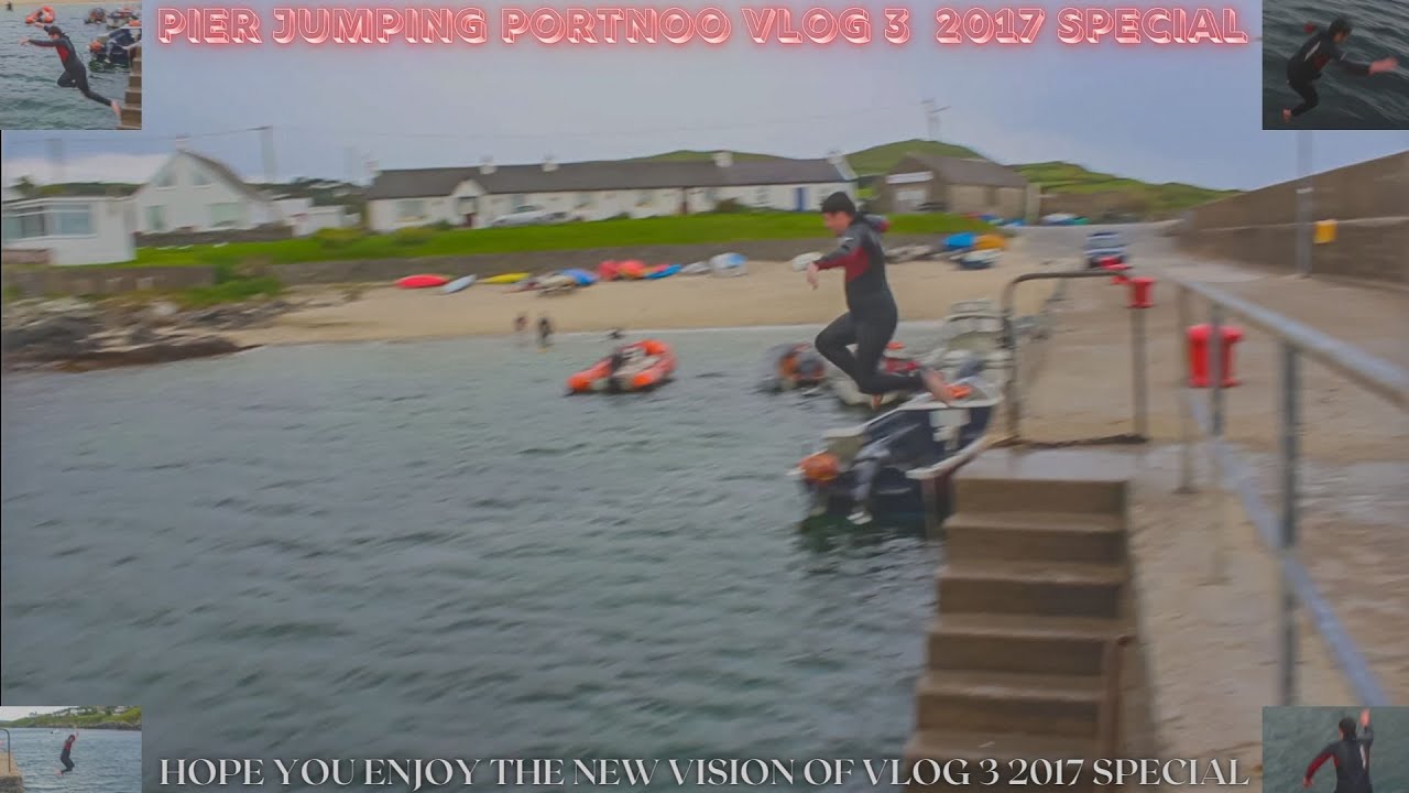 PIER JUMPING PORTNOO VLOG 3 2017 SPECIAL - YouTube
