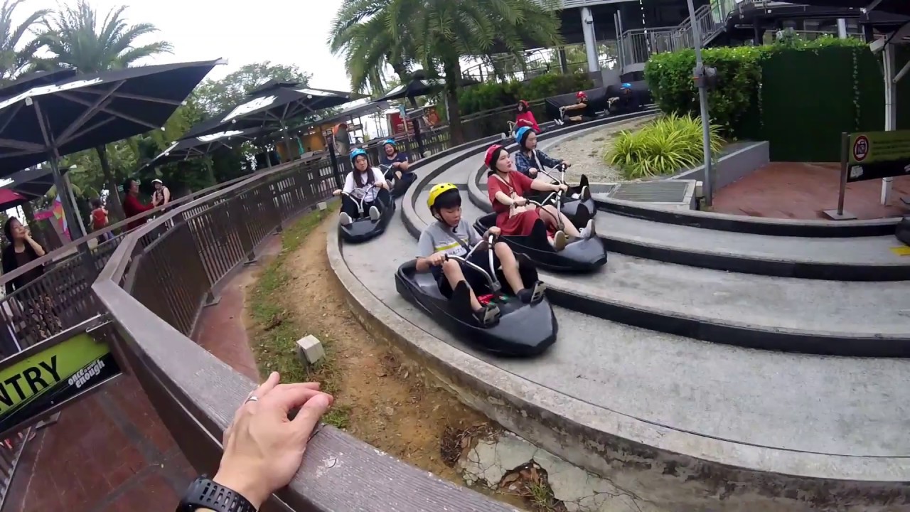 Skyline Luge - Sentosa, Singapore - YouTube