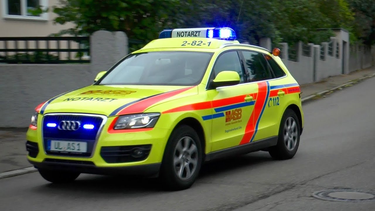 [Erstmals] Neues NEF ASB + RTW DRK Ulm - YouTube