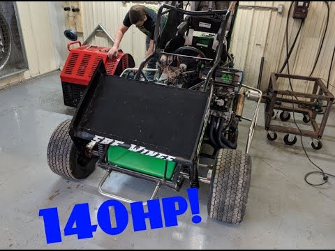 600cc Micro Sprint Car Final Dyno Pull! 140 Horsepower! - YouTube