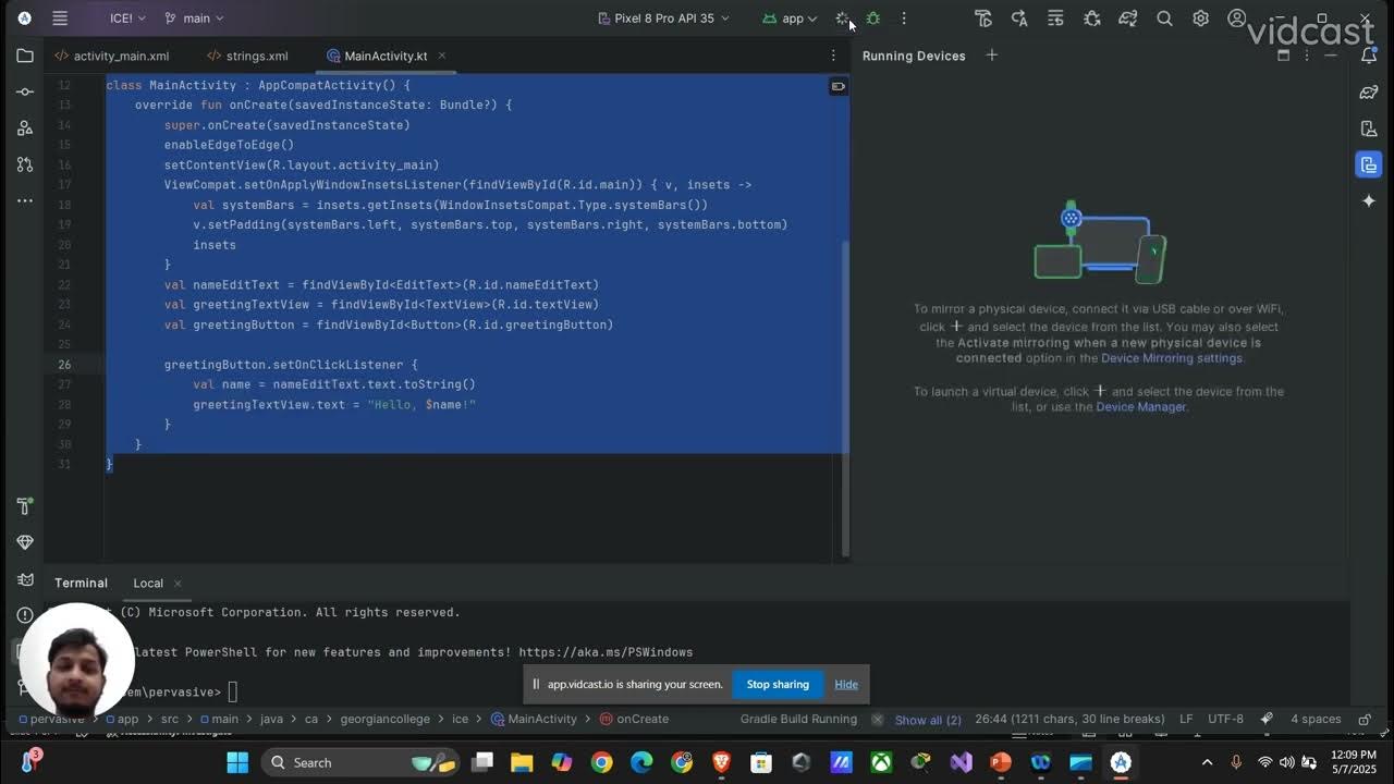 Video of inclass assignment 1 - YouTube