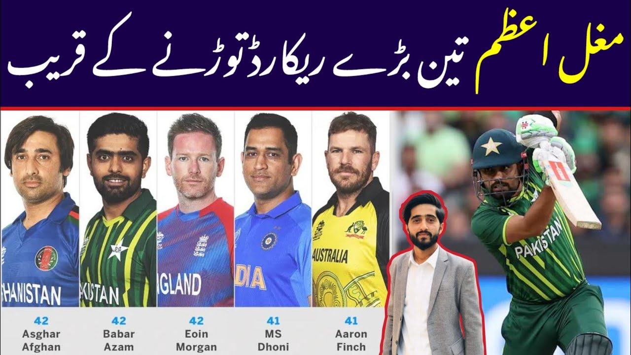 The Greatest Ever Pak Batsman to Hold the Bat || Babar Surpassed Dhoni ...