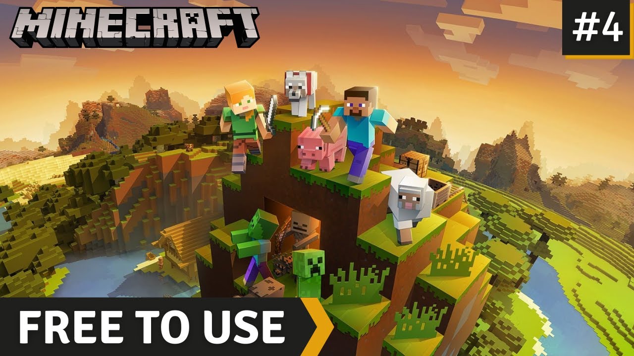 Free To Use Gameplay (No Copyright) - Minecraft with Shaders - YouTube