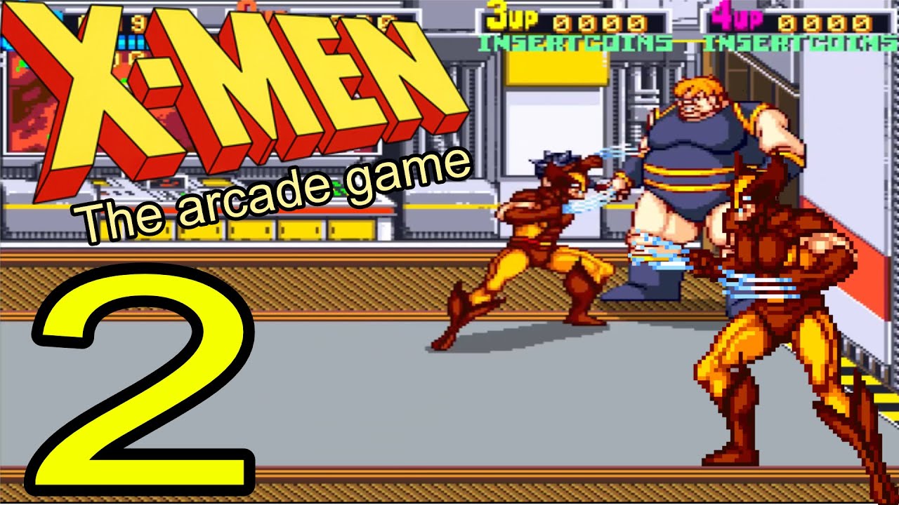 X-men arcade 1992: Part 2 The Blob - YouTube