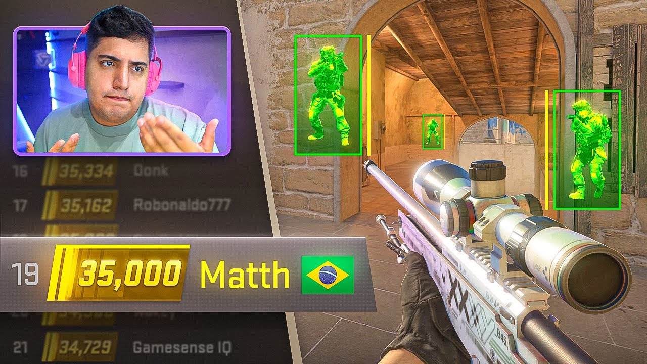 novo TOP 1 Brasileiro do PREMIER MODE DEIXOU VAZAR WALLHACK (mais uma vergonha pro cenário ...