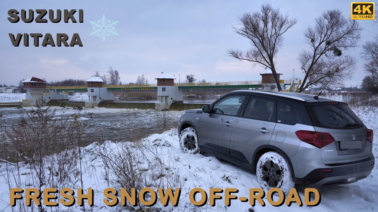 Suzuki Vitara - Off-Road in Fresh Snow – 4x4 4WD All-Grip - YouTube