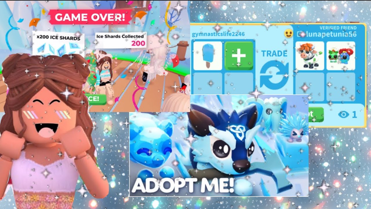 NEW WINTER DIMENSION! How to get the new pets FAST in adopt me! - YouTube