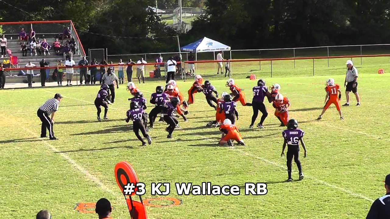 KAYLE KJ WALLACE ACWORTH WARRIORS 10U #3 HIGHLIGHTS MLB /OLB /RB ...