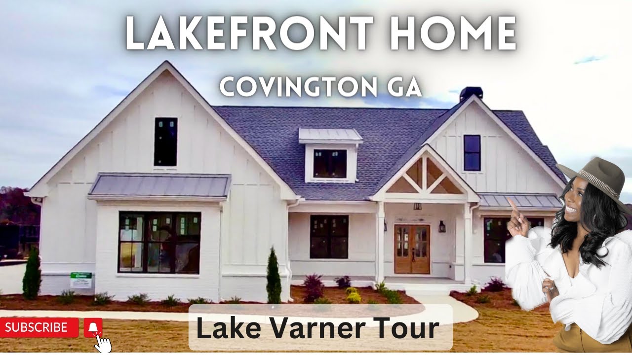 NEW BUILT LAKE FRONT HOME! WITH A TOUR AROUND LAKE VARNER - YouTube