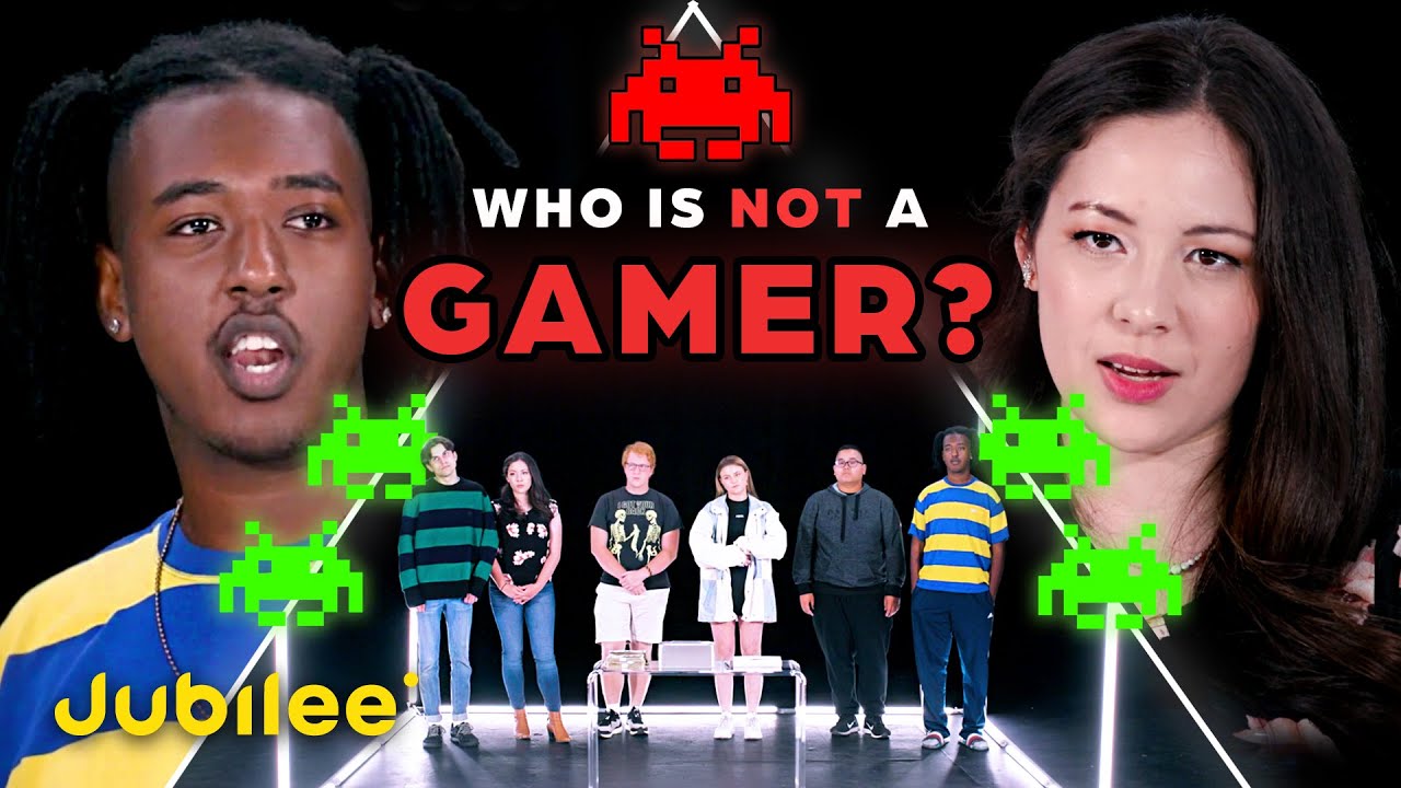 5 Gamers vs 1 Fake Gamer | Odd Man Out - YouTube
