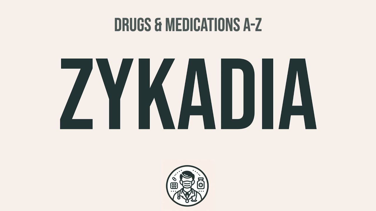 How to use Zykadia - Explain Uses,Side Effects,Interactions - YouTube