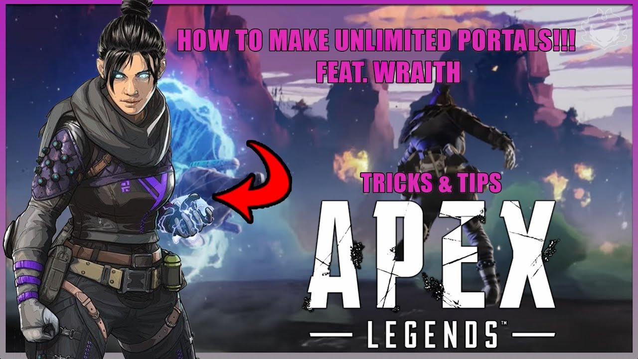 *NEW* INFINITE Wraith Portals | Apex Legends Tips & Tricks (Apex Wraith ...