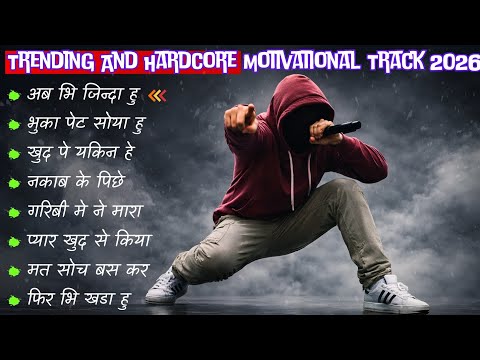 💪 Hindi Motivational Rap Songs 2026 🔥 | Desi Hip Hop Playlist for Gym & Focus