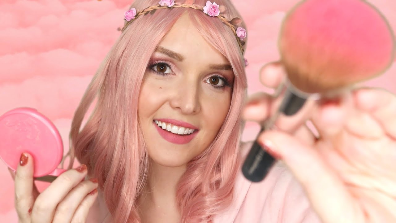 ASMR Fantasy Roleplay || PAMPERING ON A PINK CLOUD 💕 - YouTube