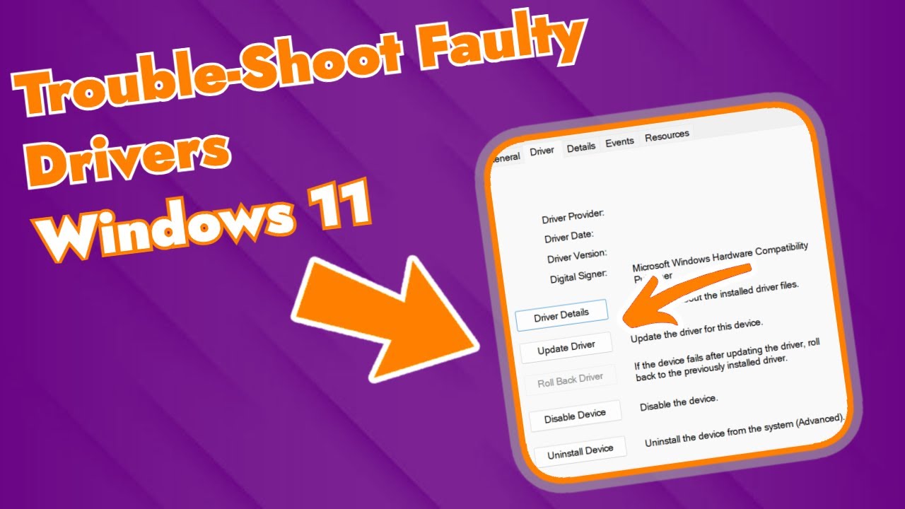 Troubleshooting Windows 11 Resolving Faulty Drivers - YouTube