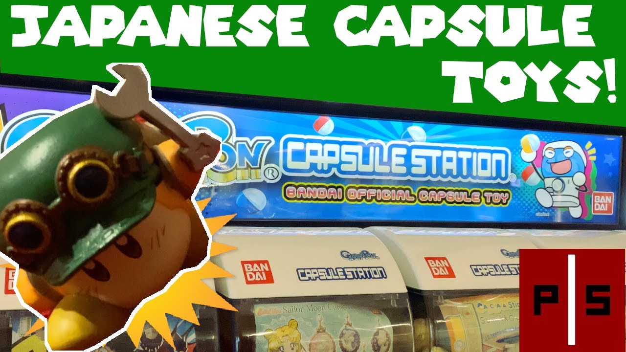 Gashapon Machine in America! | Japanese Capsule Toy Machine | Pixel ...