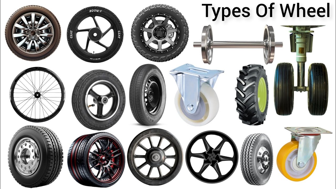 Types Of Wheel | Wheel Name In English With Pictures | Different Types ...