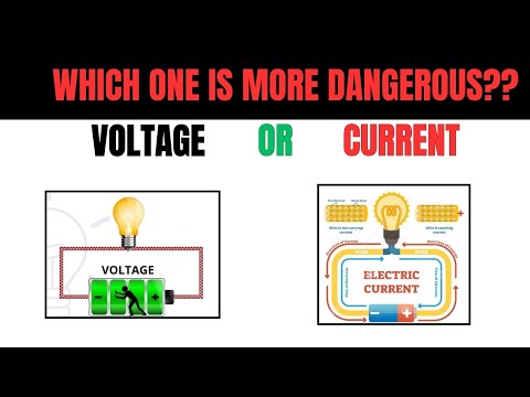 Which One is More Dangerous between Voltage and Current ??