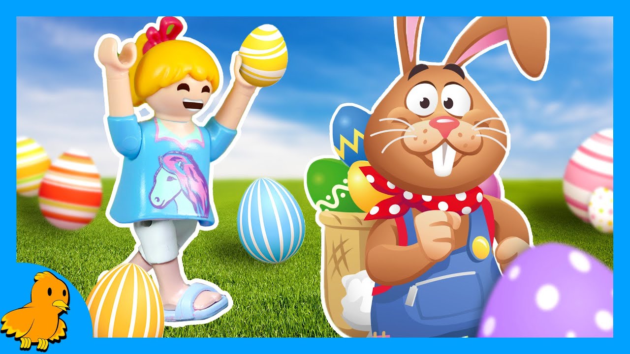 Hannah in OSTER-STIMMUNG!😍 Trifft sie den OSTERHASEN?!🐰 Playmobil ...